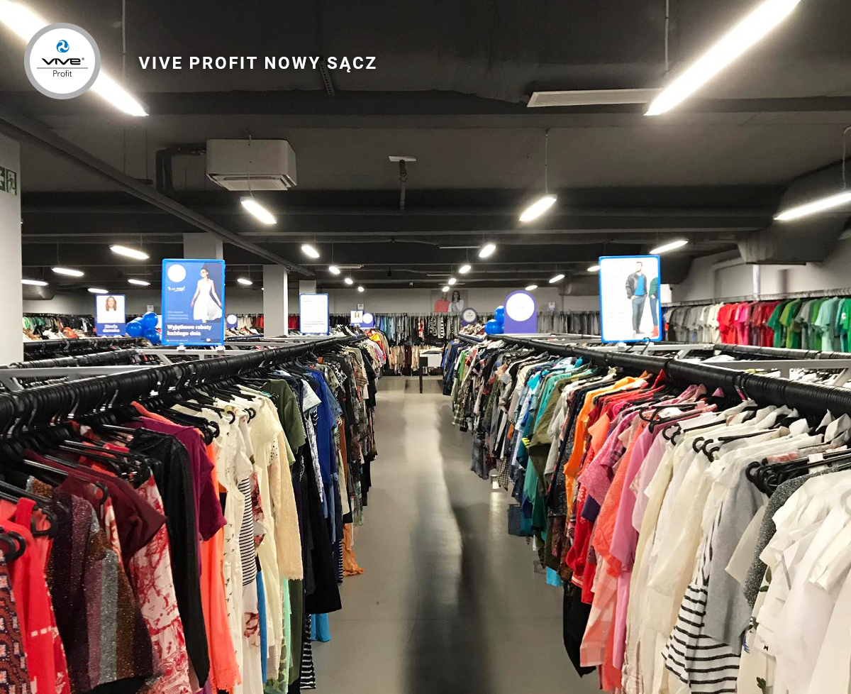 Nowy Sącz ma swój drugi sklep VIVE Profit – VIVE Textile Recycling